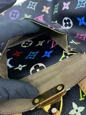 LOUIS VUITTON 2005 Monogram Multicolore Speedy 30 Boston Bag