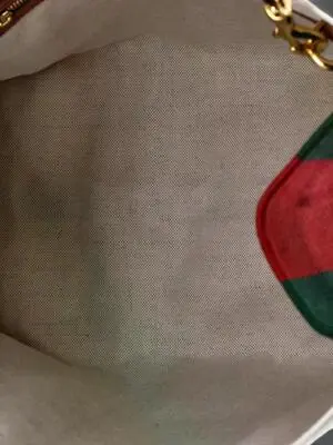 Gucci Interlocking G Web Canvas Medium Tote Bag