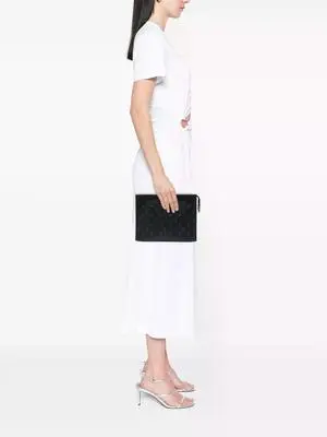 LOUIS VUITTON 2020 Monogram Eclipse Pochette Voyage Mm Clutch Bag