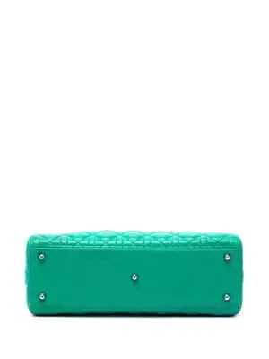 Dior 2013 Large Lambskin Cannage Lady Satchel