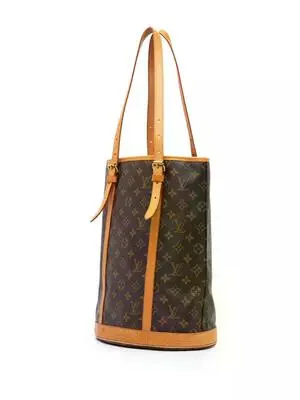 LOUIS VUITTON 2015 Monogram Gm Bucket Bag
