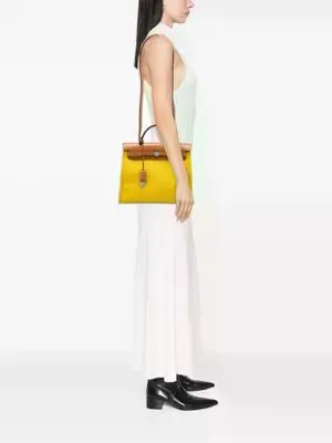 Hermès 2019 Toile Herbag Zip 31 Satchel