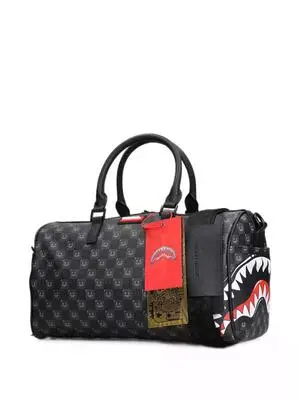 SPRAYGROUND Shark Mouth Monogram-print Shoulder Bag