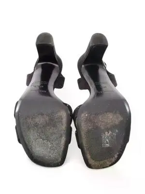 Hermès 2000s Eternité Rhinestone Sandals