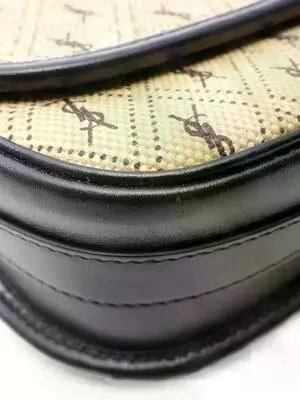 Saint Laurent 2010s Medium Monogram All Over Cross Body Bag