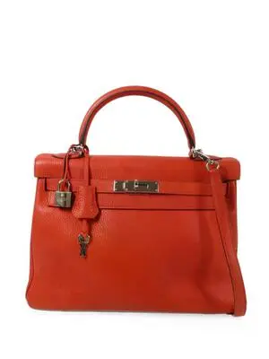 Hermès 2017 32 Kelly Shoulder Bag - Red