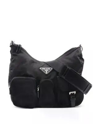 Prada 2000s Triangle-logo Cross Body Bag