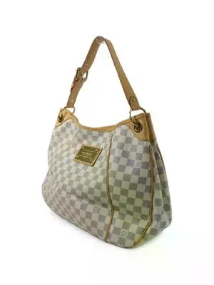 LOUIS VUITTON Pm Galliera Damier Azur Shoulder Bag