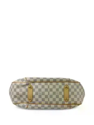 LOUIS VUITTON Pm Galliera Damier Azur Shoulder Bag - Neutrals