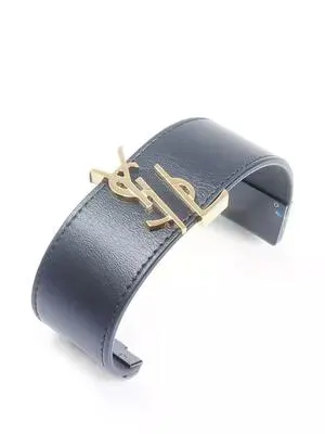 Saint Laurent Opyum Leather Bracelet