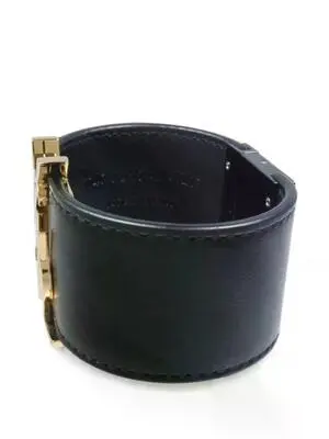 Saint Laurent Opyum Leather Bracelet