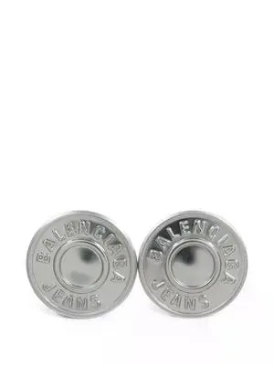 Balenciaga Jeans Stud Earrings