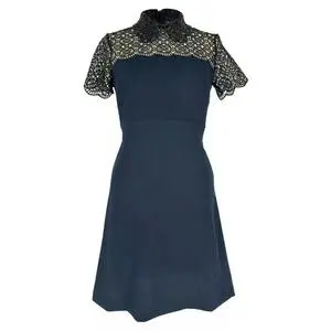 Sandro Iberia Lace-accent Dress