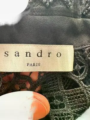 Sandro Iberia Lace-accent Dress