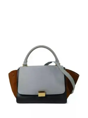 Celine Small Trapeze Tote Bag - Blue
