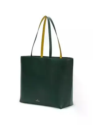 LA PORTEGNA Olivia Leather Tote Bag