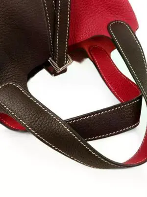 Hermès Picotin Leather Bucket Bag