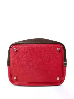 Hermès Picotin Leather Bucket Bag - Brown