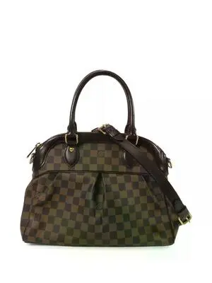 LOUIS VUITTON Damier Trevi Tote Bag - Brown