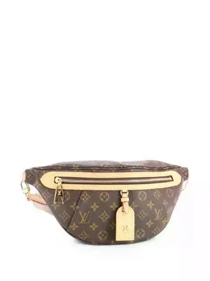 LOUIS VUITTON High Rise Bum Bag Monogram Canvas Belt Bag