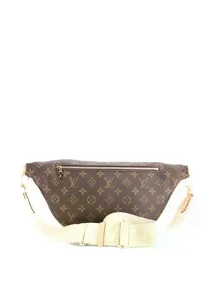 LOUIS VUITTON High Rise Bum Bag Monogram Canvas Belt Bag - Brown