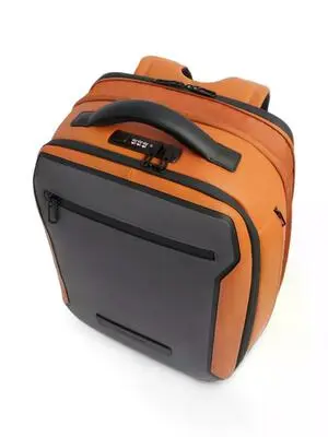 PIQUADRO Panelled Logo-patch Backpack