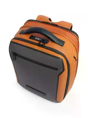 PIQUADRO Panelled Logo-patch Backpack