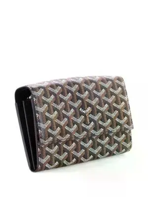 Goyard Varenne Continental Wallet With Strap Coated Canvas Crossbody Bag