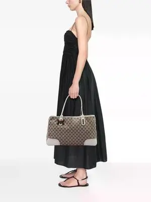 Gucci 2016-2026 Gg Canvas Web Princy Tote Bag