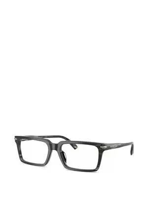 Michael Kors Grand Targhee Rectangle-frame Glasses - Grey