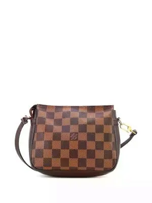 LOUIS VUITTON Trousse Make Up Bag Damier Pouch - Brown