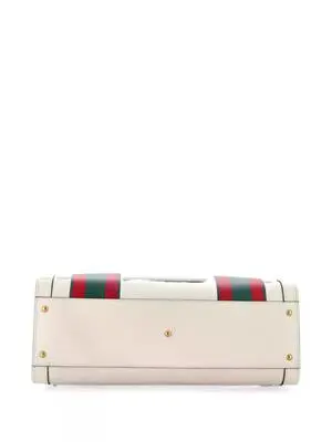 Gucci Diana Nm Bamboo Handle Printed Leather Large Tote Bag