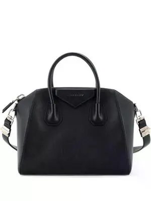 Givenchy Antigona Bag Leather Small Satchel - Black