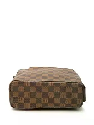 LOUIS VUITTON 2010 Damier Ebene Olav Pm Crossbody Bag