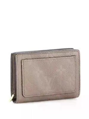 LOUIS VUITTON Clea Wallet Monogram Empreinte Leather Small Wallets