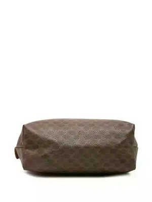 Celine 20th Century Macadam Coated Canvas Cosmetic Pouch