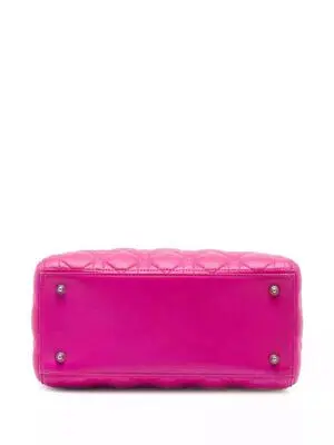 Dior 2012 Medium Lambskin Cannage Lady Satchel