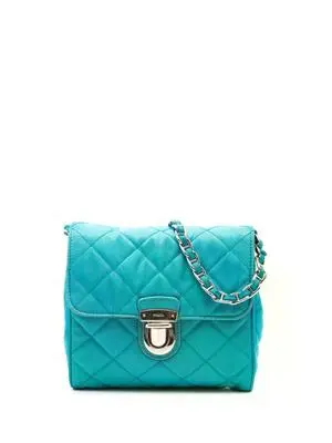 Prada 2010-2016 Impuntu Tessuto Chain Crossbody Bag