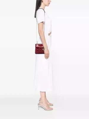 Dior 2013 Mini Patent Cannage Lady Satchel