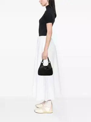 Prada 2013-2026 Tessuto Hamal Shoulder Bag - Black