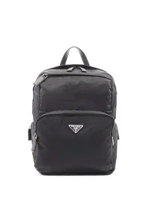 Prada 2000s Re-nylon Backpack - Black
