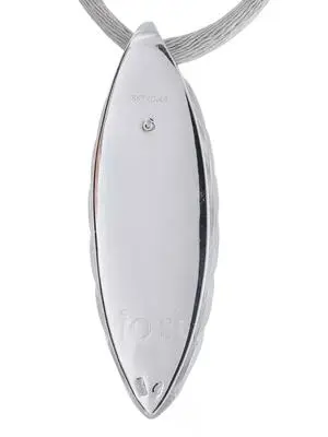 IO SI Rock Crystal And Diamond Necklace