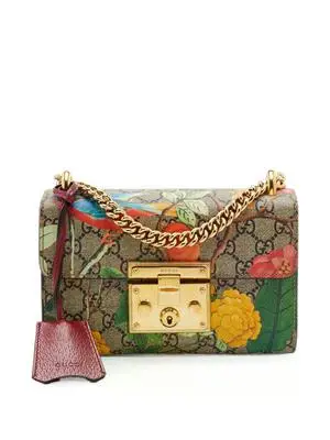 Gucci Small Padlock Tian Crossbody Bag
