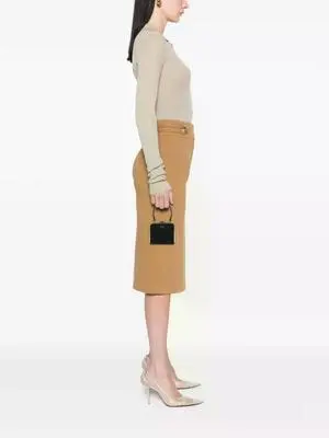Celine 2021 Calfskin Triomphe Lana Minaudiere Handbag