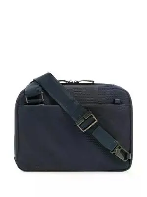 PIQUADRO Water-resistant Ipad® Mini Crossbody Bag - Blue