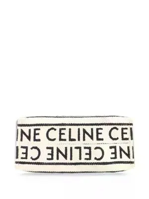 Celine Cabas Thais Logo All Over Textile Large Tote Bag