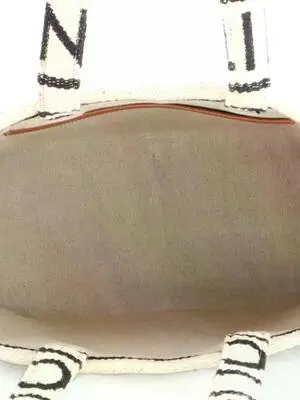 Celine Cabas Thais Logo All Over Textile Large Tote Bag