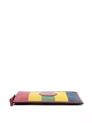 Gucci 2000-2015 Baiadera Canvas Striped Clutch Bag - Multicolour