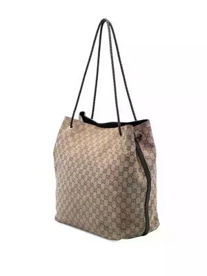 Gucci 2016-2026 Large Gg Canvas Gifford Tote Bag - Neutrals