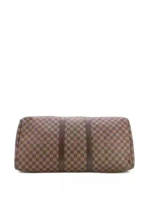 LOUIS VUITTON Keepall Bandouliere Bag Damier 55 Travel Bag - Brown